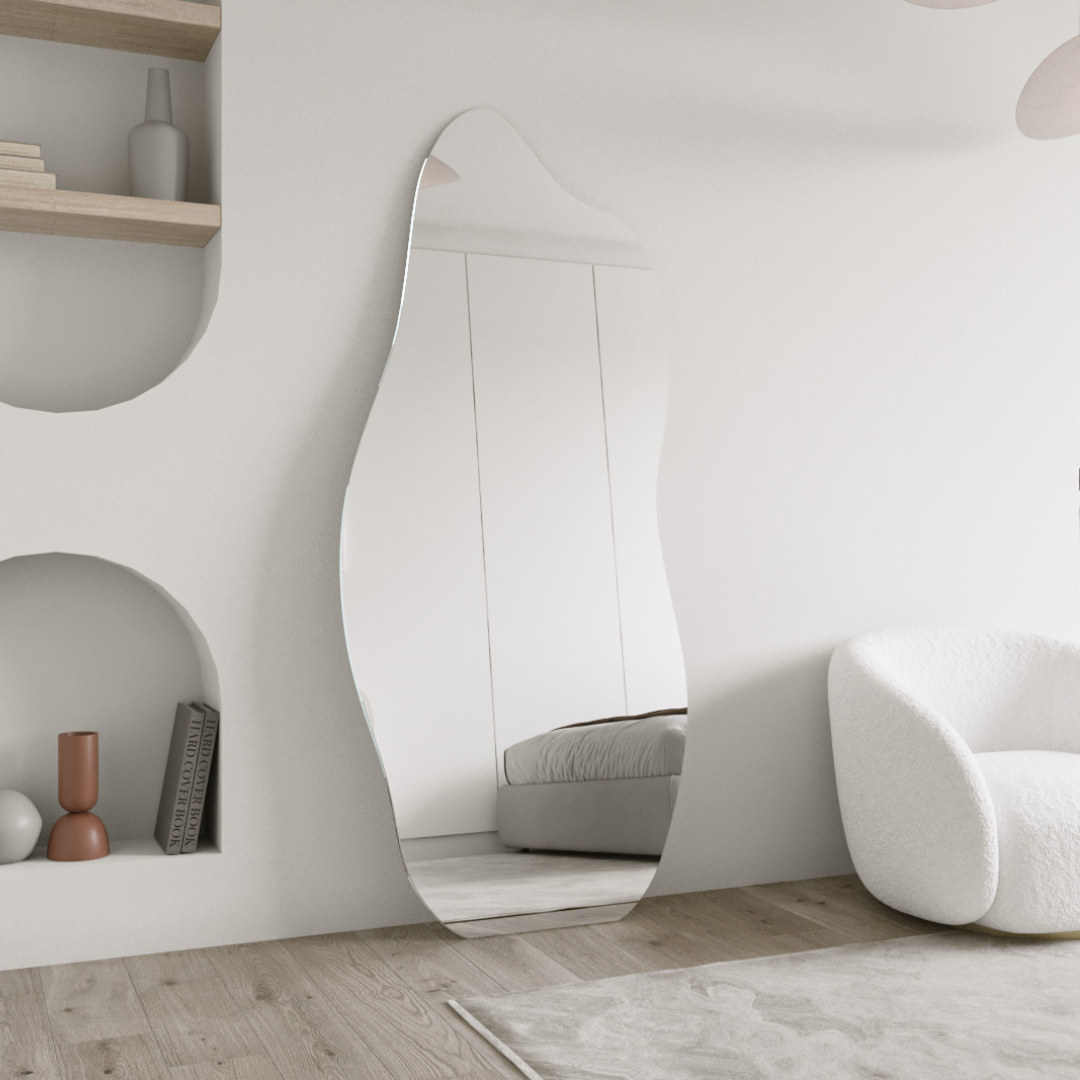 Pre-Order Hourglass Irregular / Asymmetric Mirror | 1800 x 800mm ...